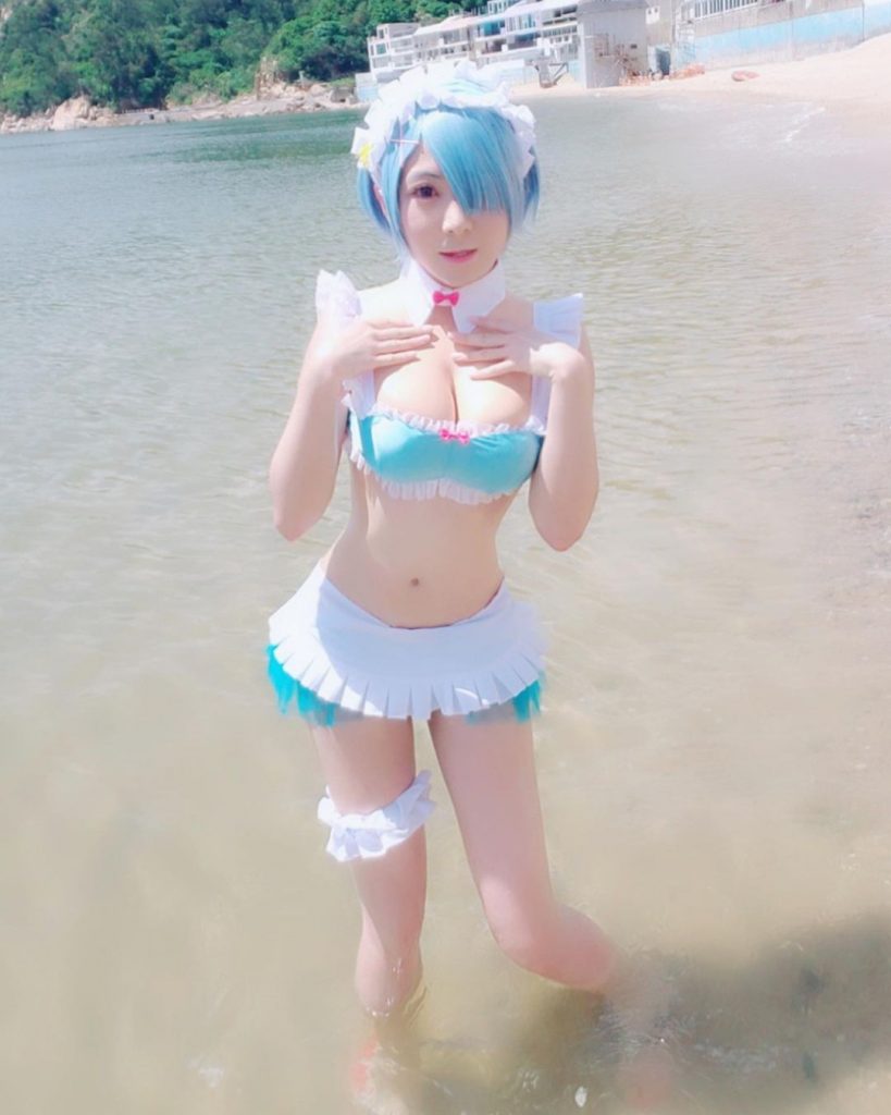 Nicky 琦玉 ꒰⑅•ᴗ•⑅꒱ (@nickycoser) 香港巨乳cosplay美女99P – 爱看INS