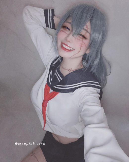 Mon夢 💓 (@monpink_mon) ins网红Cosplayer夢寶寶 107P – 爱看INS